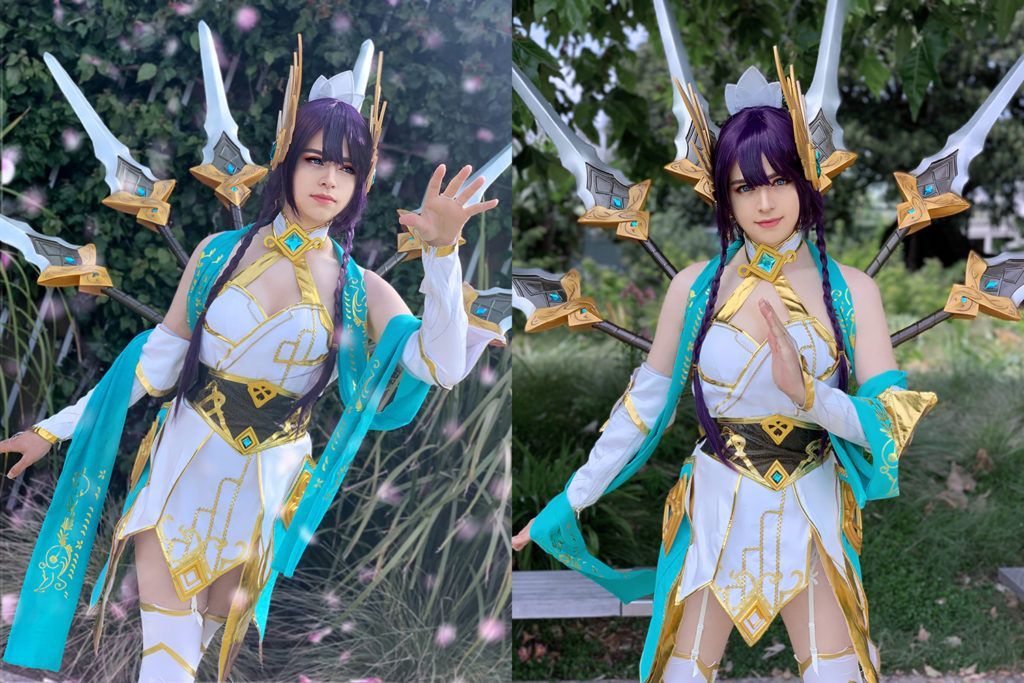 Sneaky's latest cosplay is League of Legends' Irelia | ONE Esports Sneaky's latest cosplay is League of Legends' Irelia | ONE Esports