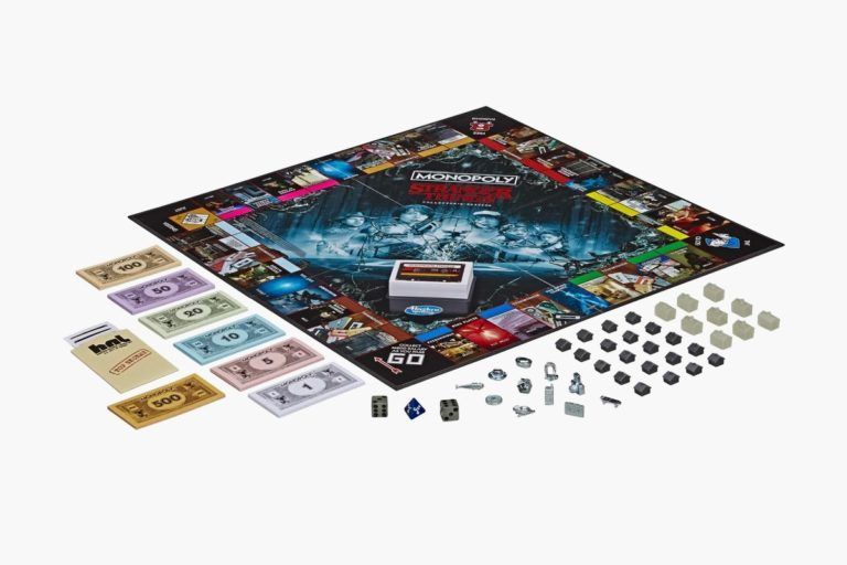 A Stranger Things edition of Monopoly with glow in the dark pieces is ...