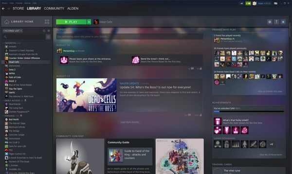 Steam libraries are getting a fresh, new look on September 17 | ONE Esports