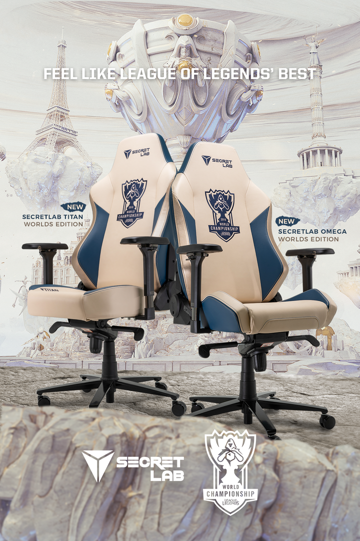 Secretlab reveals League of Legends World Championship gaming chairs ...