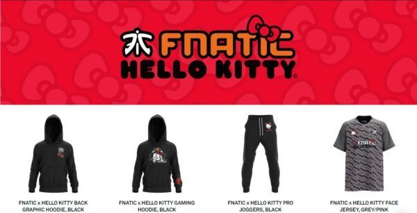 Fnatic and Hello Kitty team up for new line of esports gear | ONE Esports