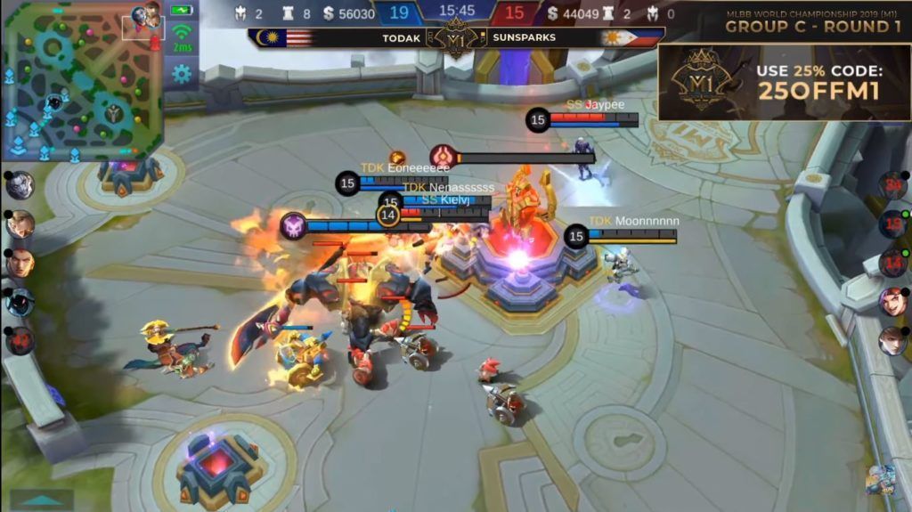 MLBB M1 World Championship 2019 Day 3: Group Stage C results | ONE Esports