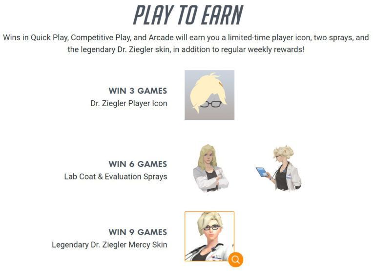 Unlock the Legendary Dr. Ziegler skin by completing Mercy's Recall ...
