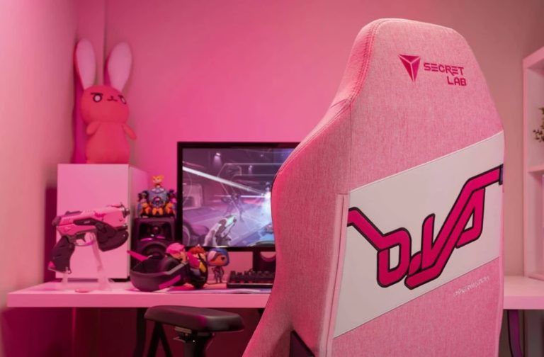 Secretlab's new Overwatch collection features a cute pink D.Va chair ...