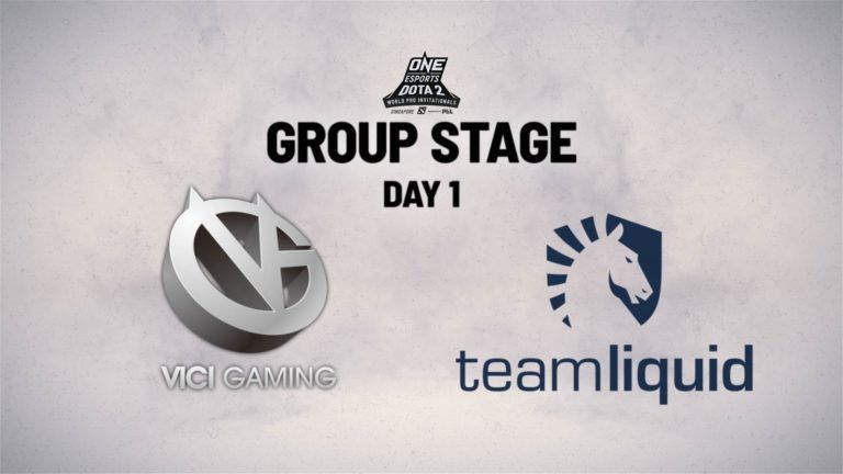 ONE Dota 2 WPI Group Stage Day 1 results: Vici Gaming stomps Team Liquid 2-0 | ONE Esports