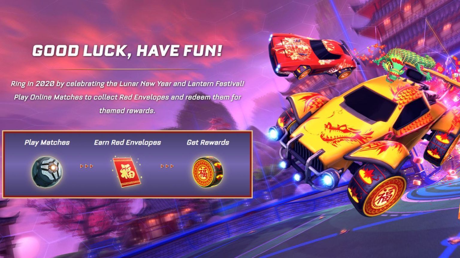 Rocket League's Lucky Lanterns event kicks-off today | ONE Esports