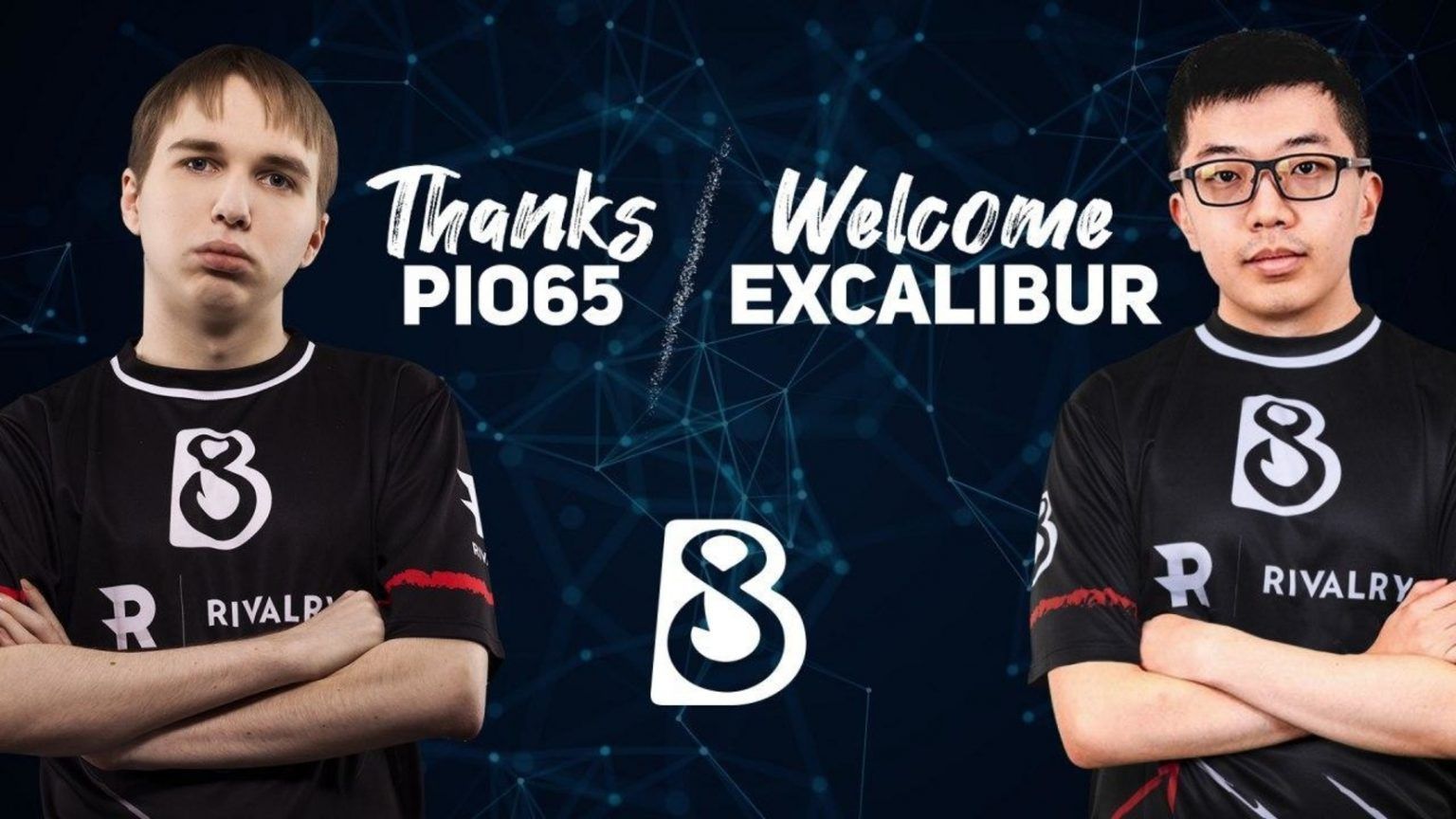 B8 replaces Pio65 with Excalibur | ONE Esports