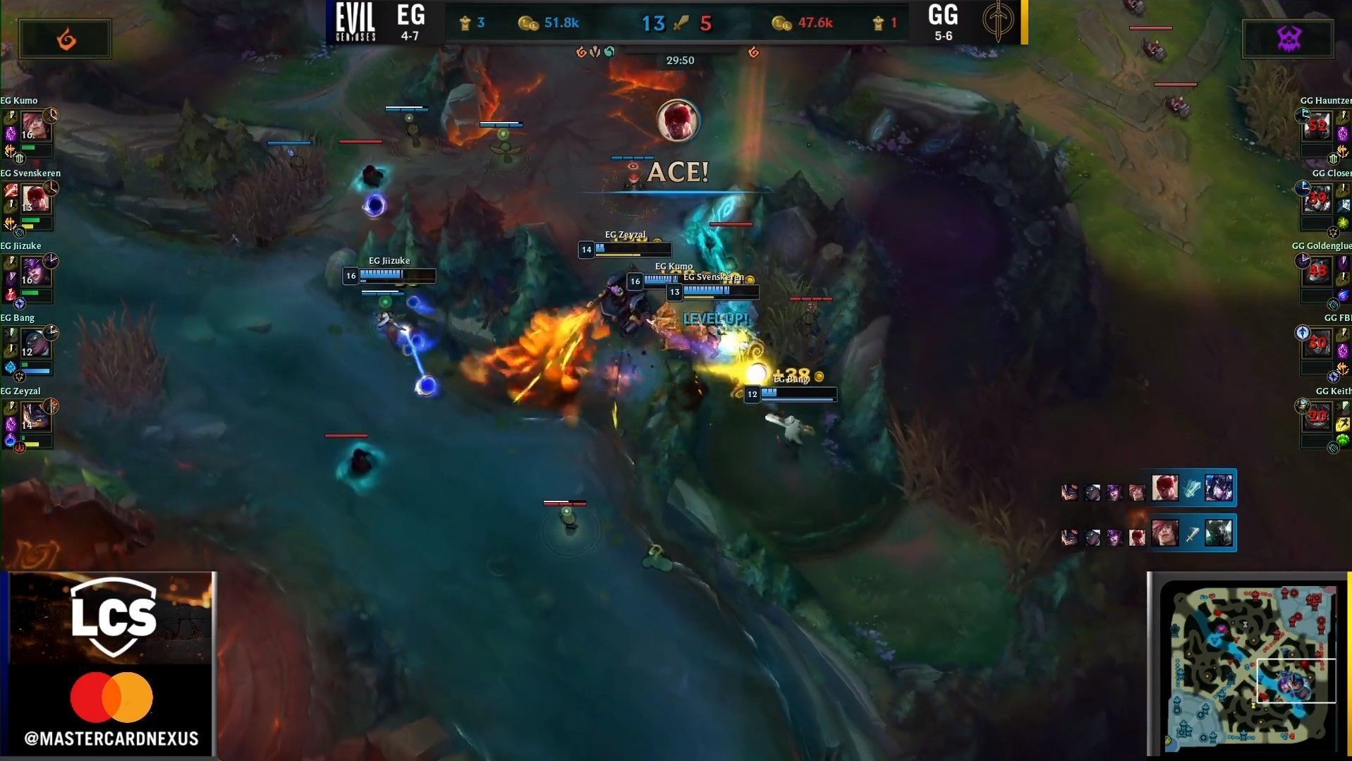 Evil Geniuses hunt down Golden Guardians for the game-winning ace | ONE Esports