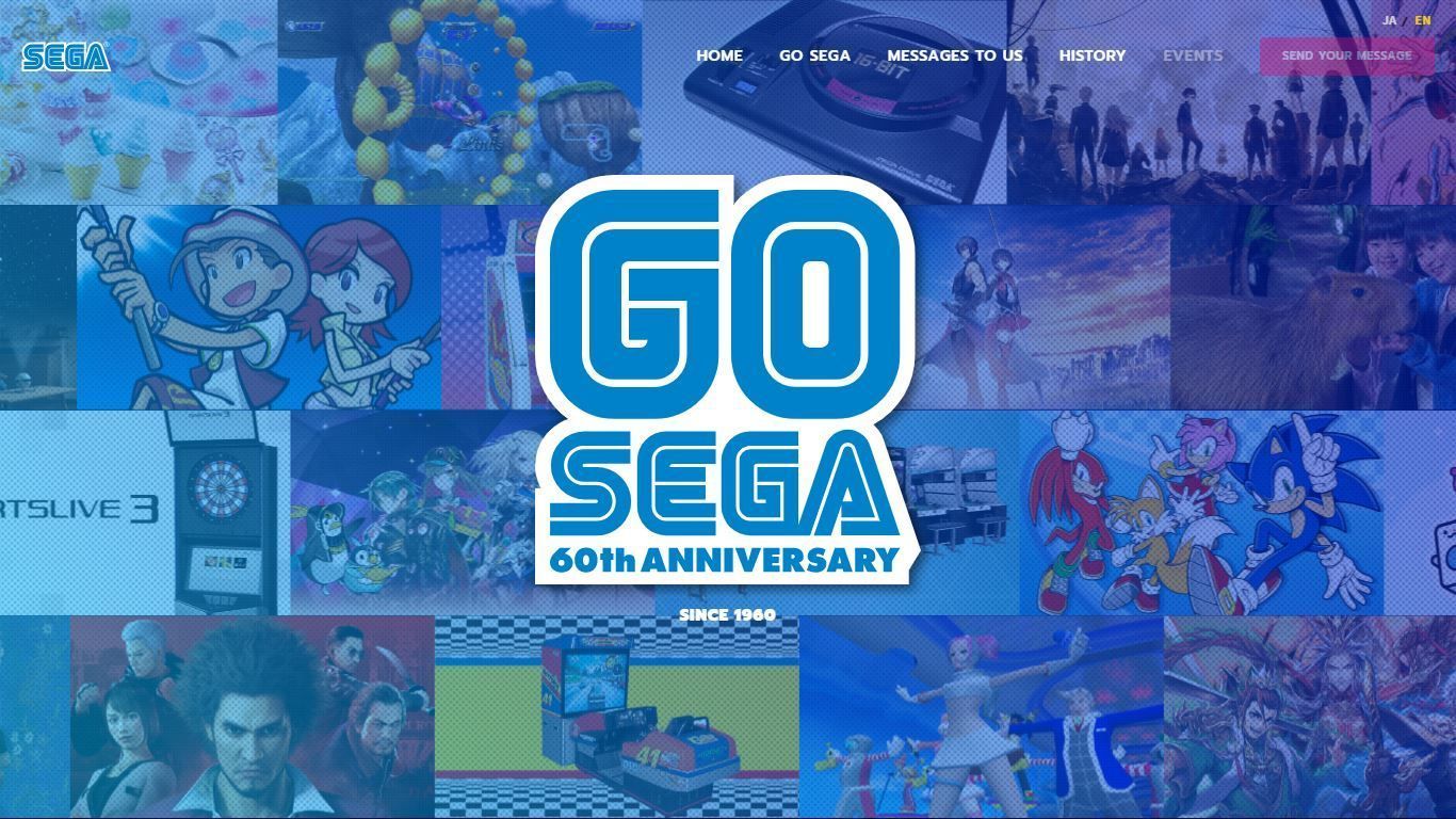 SEGA launches interactive website, 'Sega Shiro' to mark 60th ...