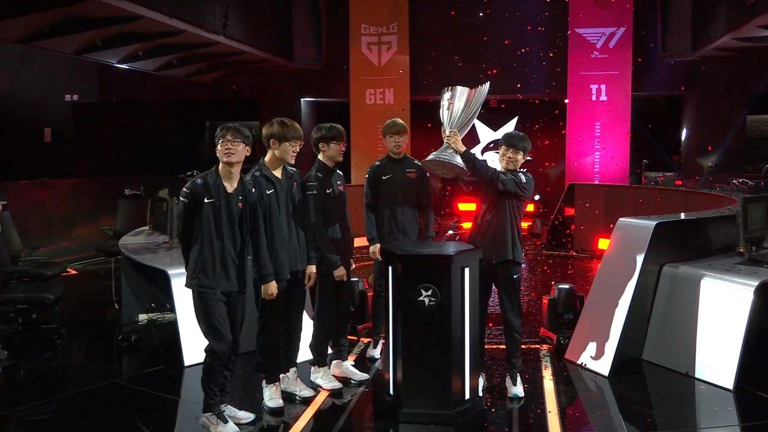 Faker and T1 defeat Gen.G to win the 2020 LCK Spring Playoffs | ONE Esports