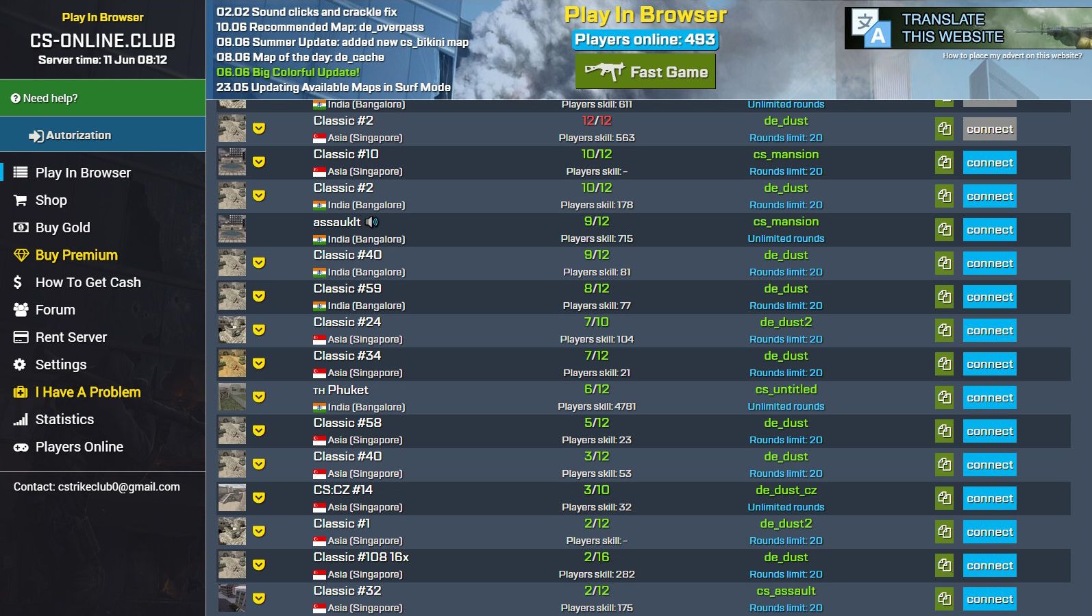 You can now play Counter-Strike 1.6 on your web browser | ONE Esports