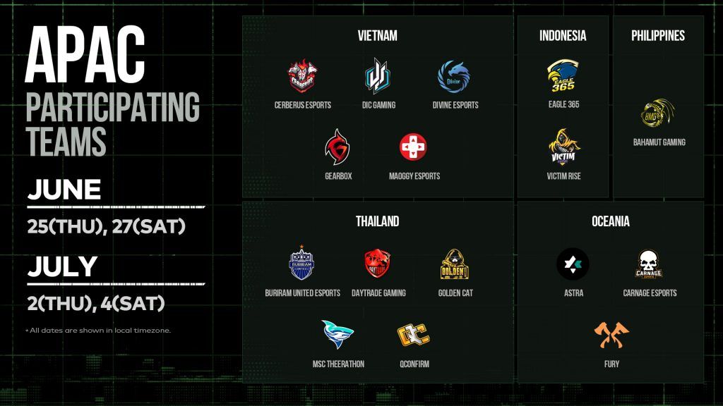 PUBG Continental Series 1 kicks off on June 25 | ONE Esports