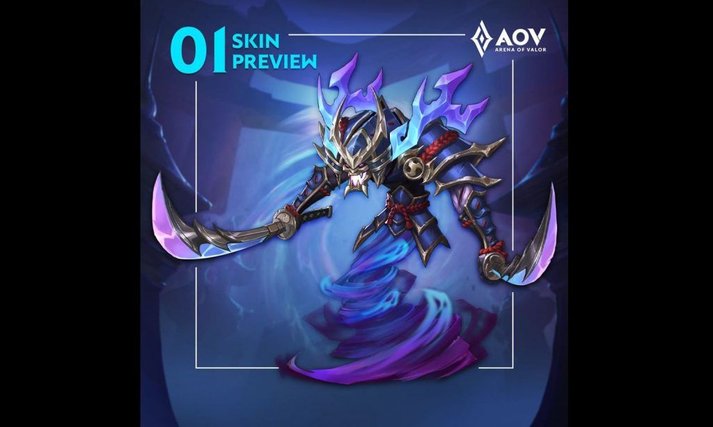 Cut through the competition with Zill's new Shogun skin | ONE Esports