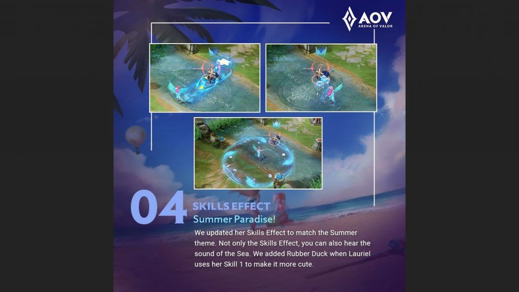 Arena of Valor's Lauriel and Annette get Summer Bash beach skins | ONE Esports