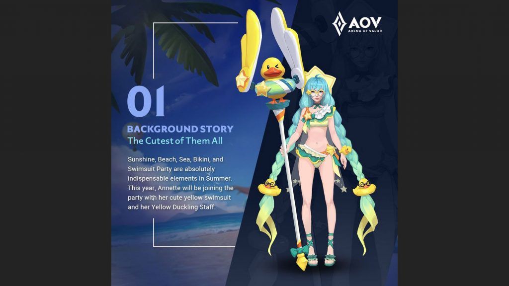 Arena of Valor's Lauriel and Annette get Summer Bash beach skins | ONE Esports