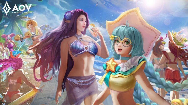 Arena of Valor's Lauriel and Annette get Summer Bash beach skins | ONE Esports