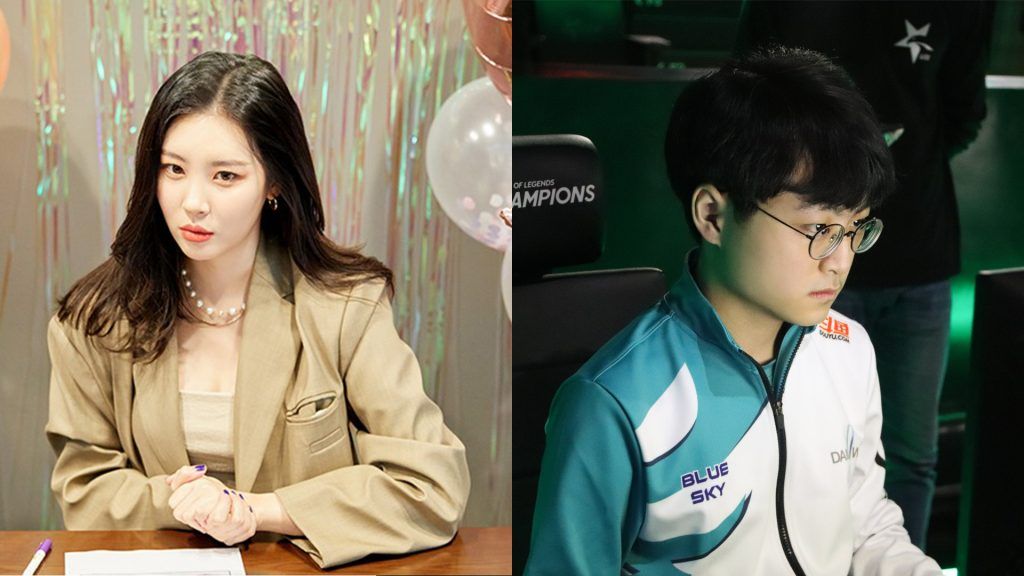 Is k-pop star Sunmi secretly a fan of Damwon Gaming midlaner Showmaker ...