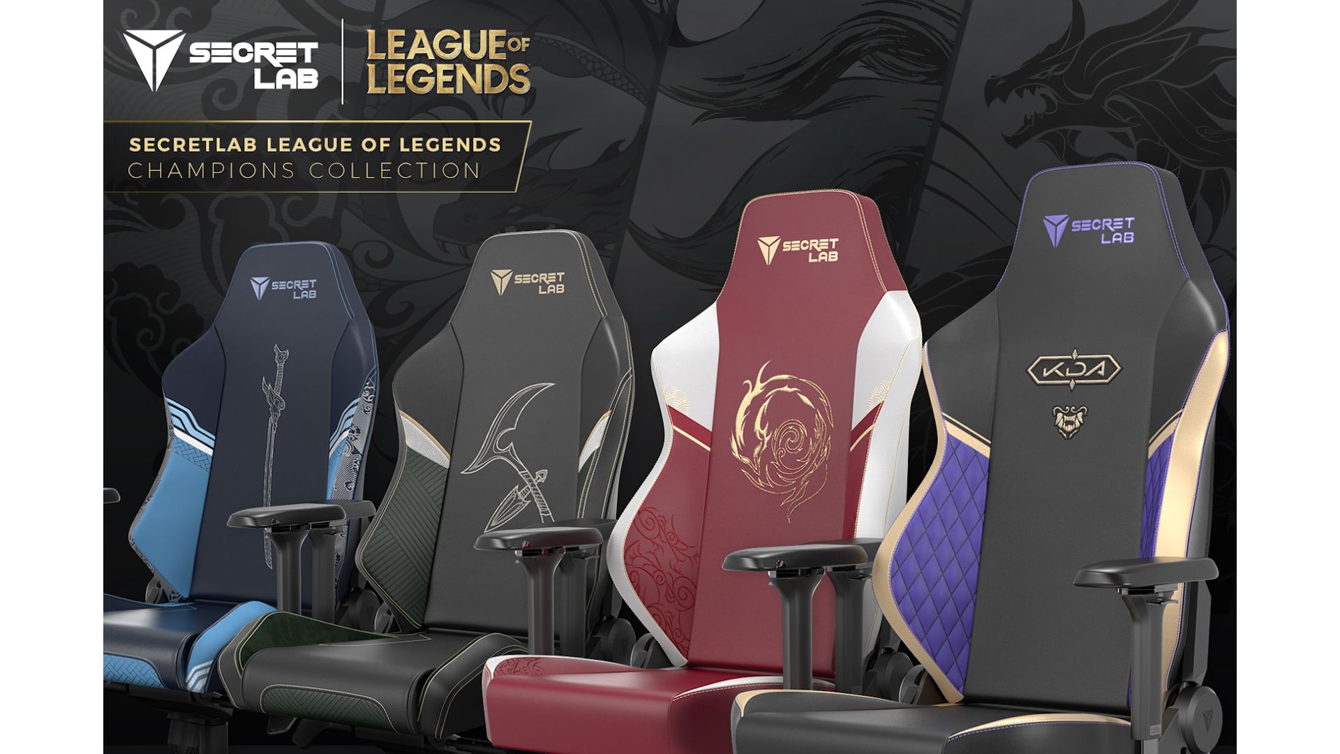 Secretlab just revealed a K/DA gaming chair | ONE Esports