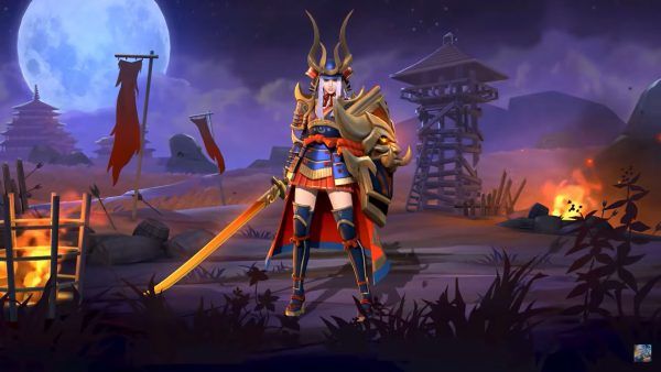 Rule the battlefield with Raven Shogun Freya | ONE Esports