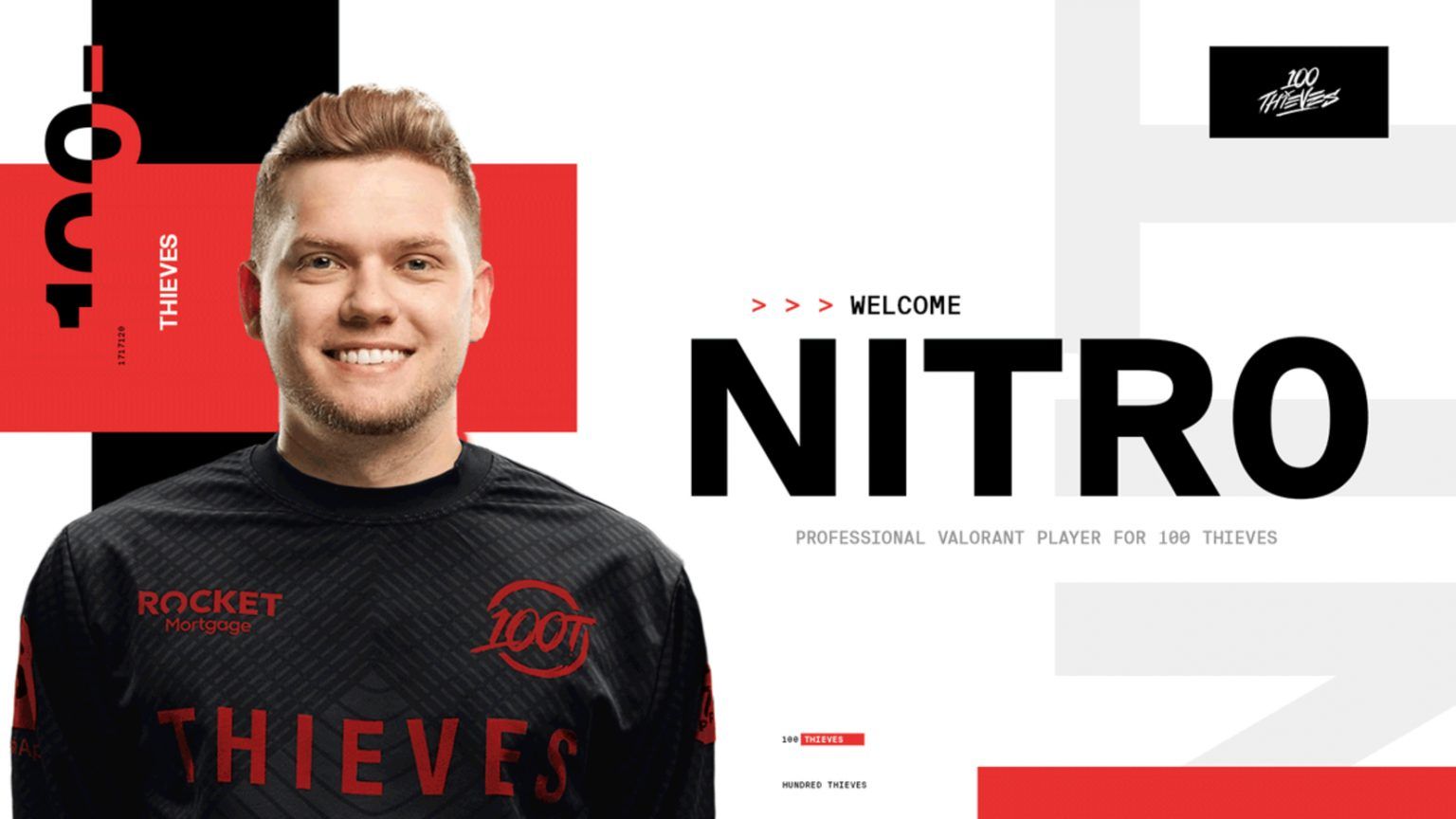 Nitr0 switches to Valorant, joins 100 Thieves | ONE Esports