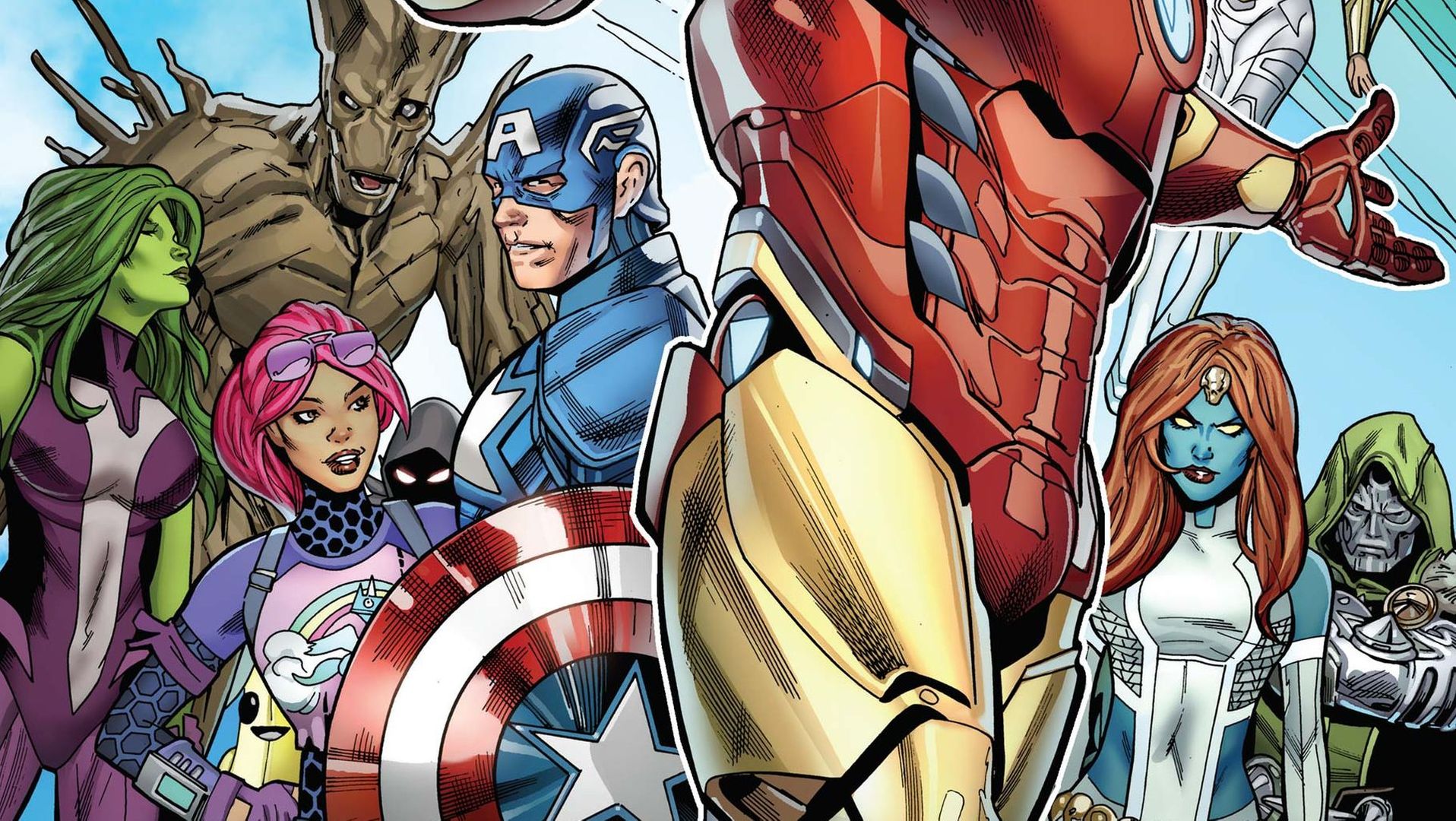 Marvel x Fortnite comic crossover gets 13 covers from legendary ...