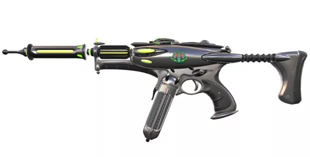 Riot reveals sci-fi themed Gravitational Uranium Neuroblaster (G.U.N ...