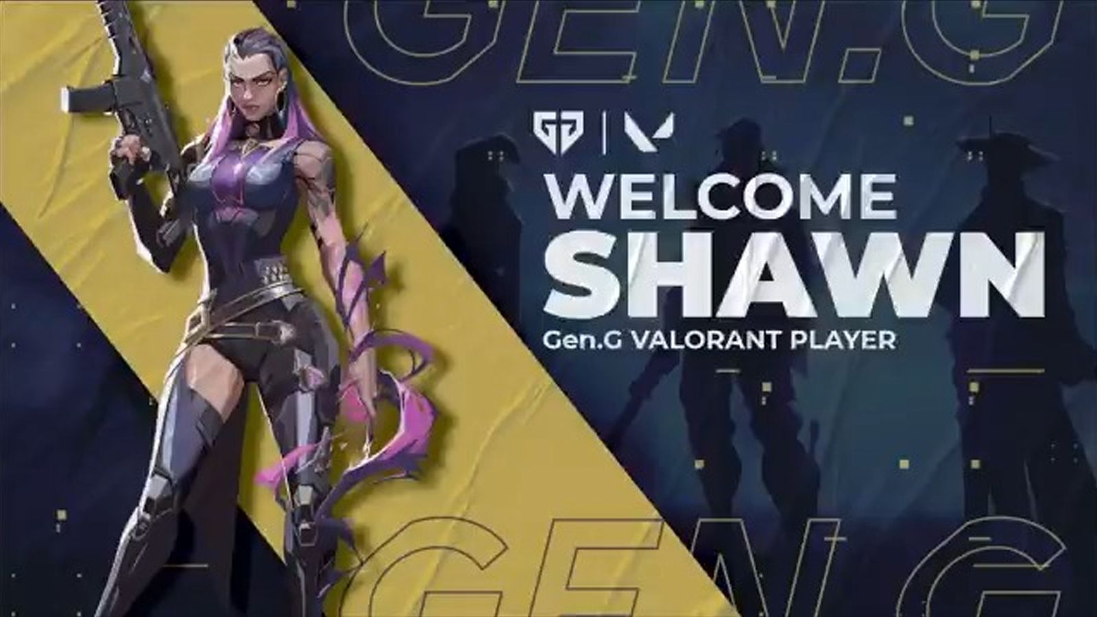 Gen.G signs Shawn12590 and parts ways with effys | ONE Esports