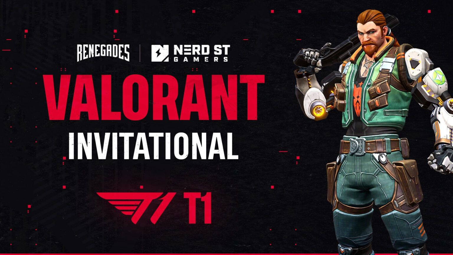 T1’s new roster will debut at the NSG X Renegades Valorant Invitational ...