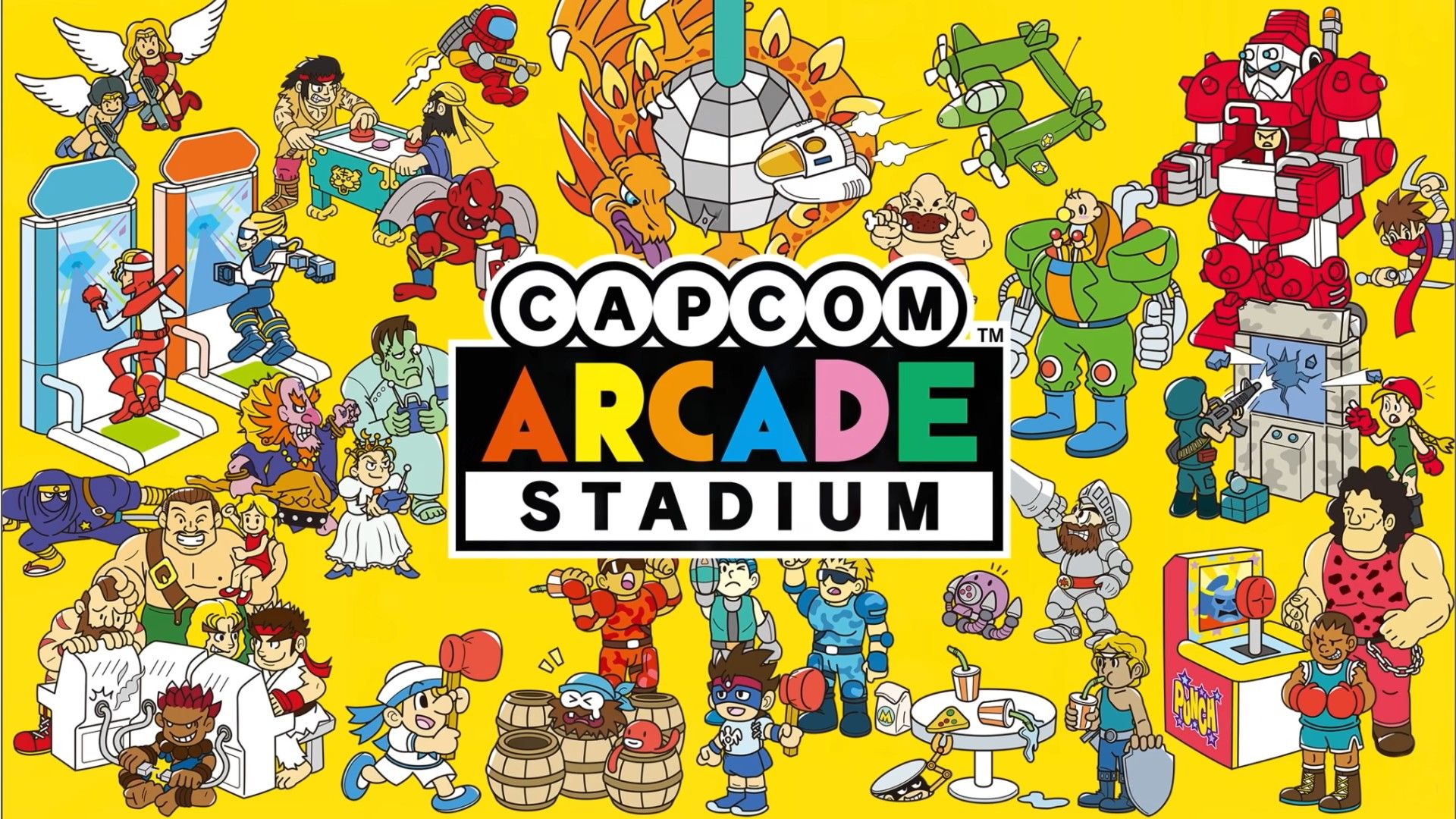 Capcom Arcade Stadium brings 32 arcade favorites to the Nintendo Switch ...