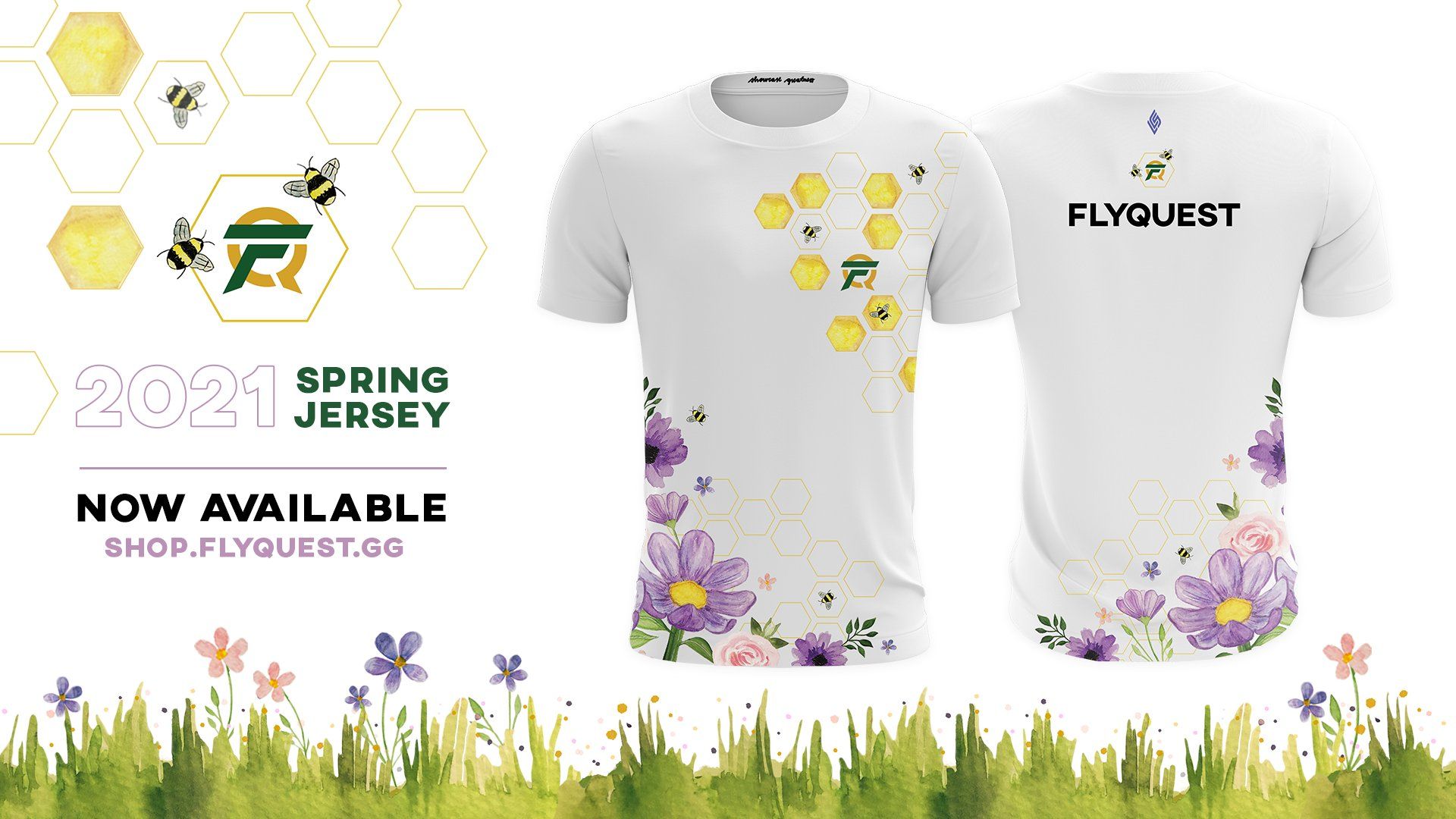 FlyQuest's 2021 Spring Jersey is BEE-autiful | ONE Esports