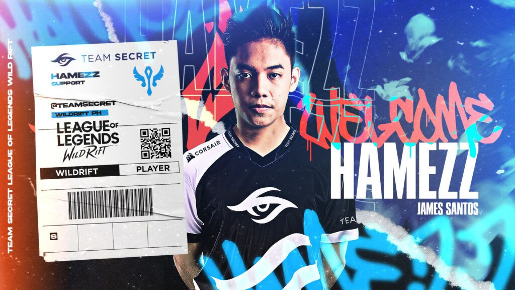 Meet Hamez, Team Secret's first Wild Rift pro | ONE Esports
