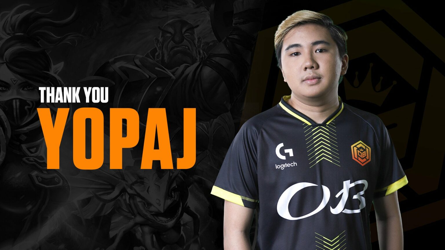 OB.Neon bids farewell to Yopaj after 3 memorable years - ONE Esports ...