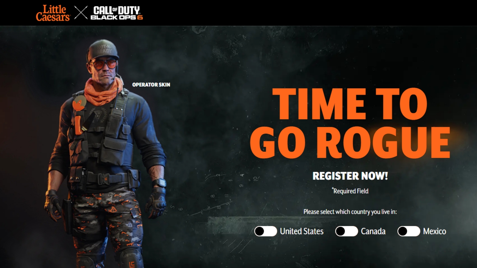 How to get big Little Caesars operator skin in Black Ops 6 | ONE Esports